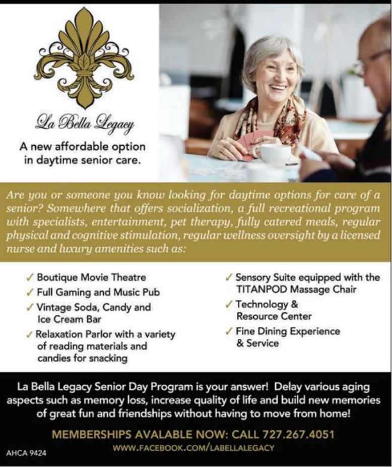 La Bella Legacy Adult Senior Day Program - Trinity, FL 34655